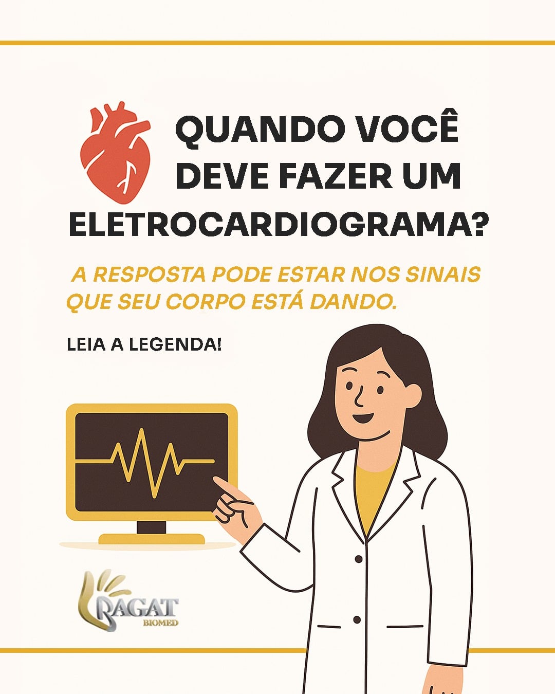 Quando você deve fazer um eletrocardiograma? - Ragat